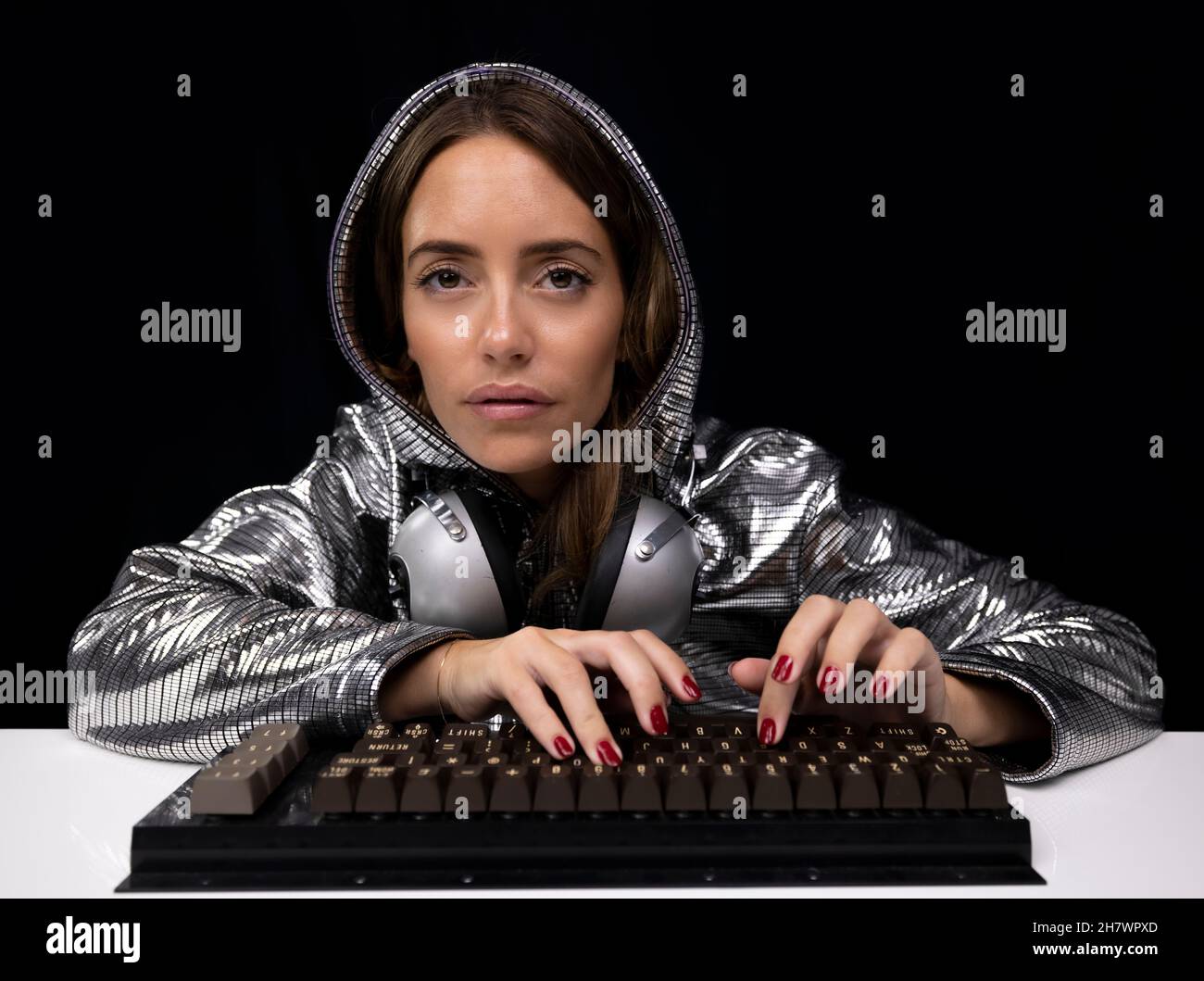 Typing information hi-res stock photography and images - Alamy