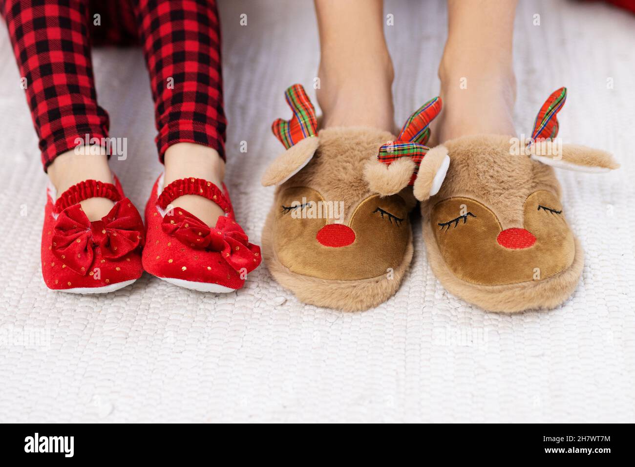 Pair of childs slippers hi-res stock photography and images - Alamy