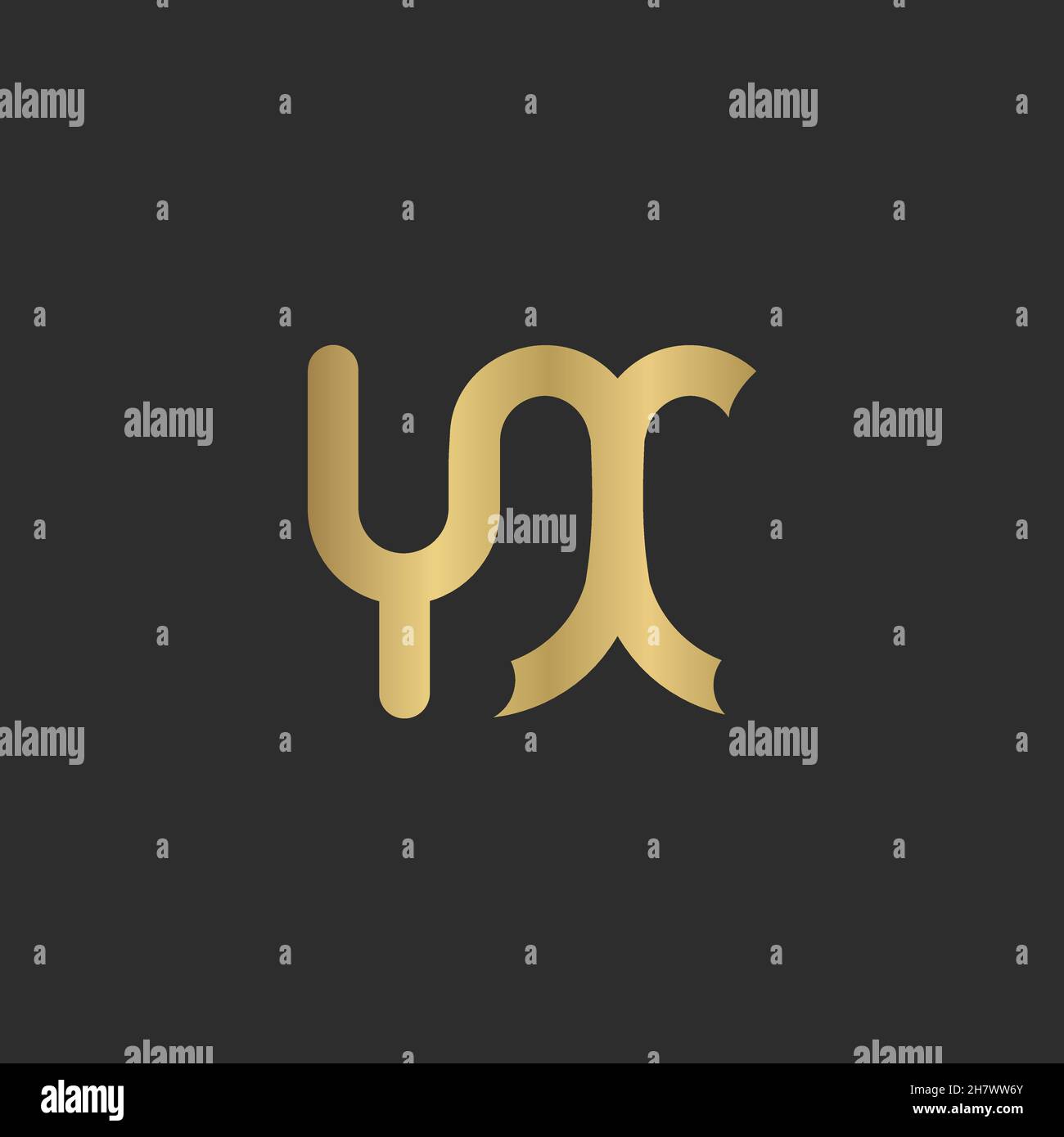 Alphabet Initials logo YX, XY, X and Y Stock Vector Image & Art - Alamy