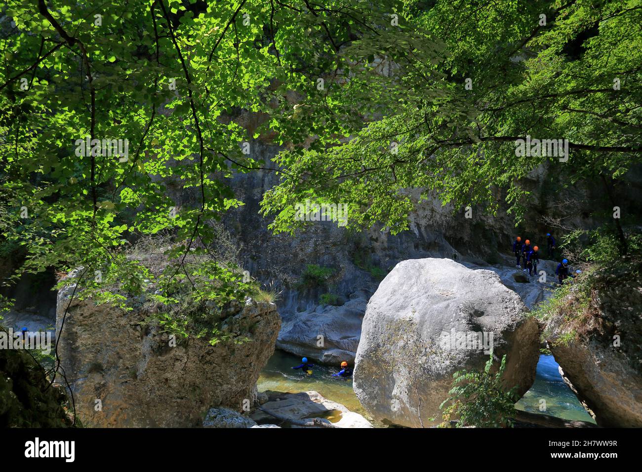 Loup river, Alpes Maritimes, French Riviera, France Stock Photo - Alamy