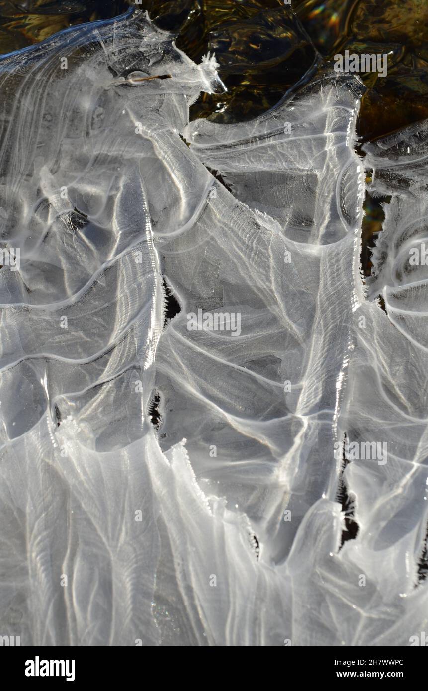 ice, ice Structure Stock Photo - Alamy