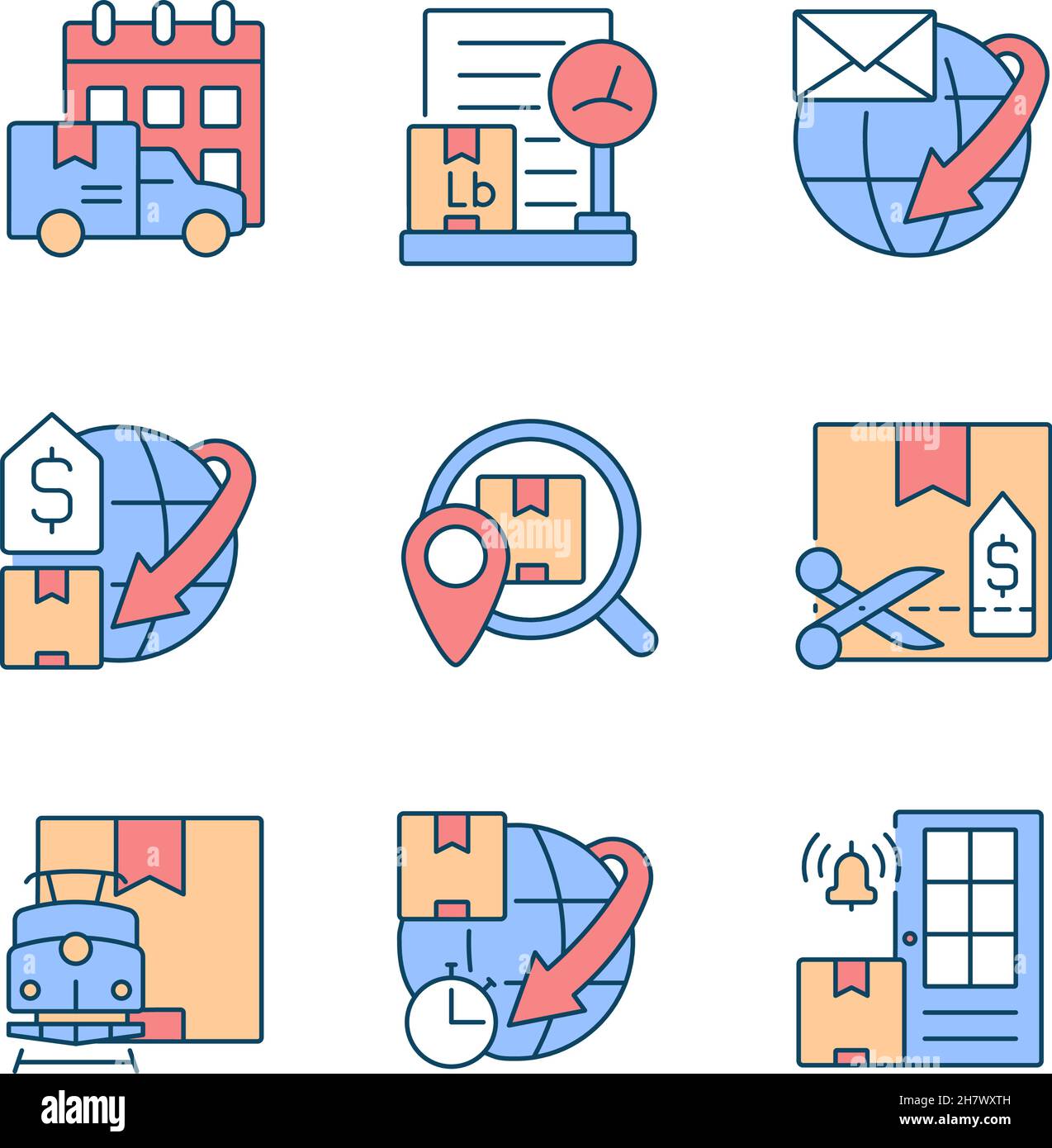 Logistics means Stock Vector Images - Alamy