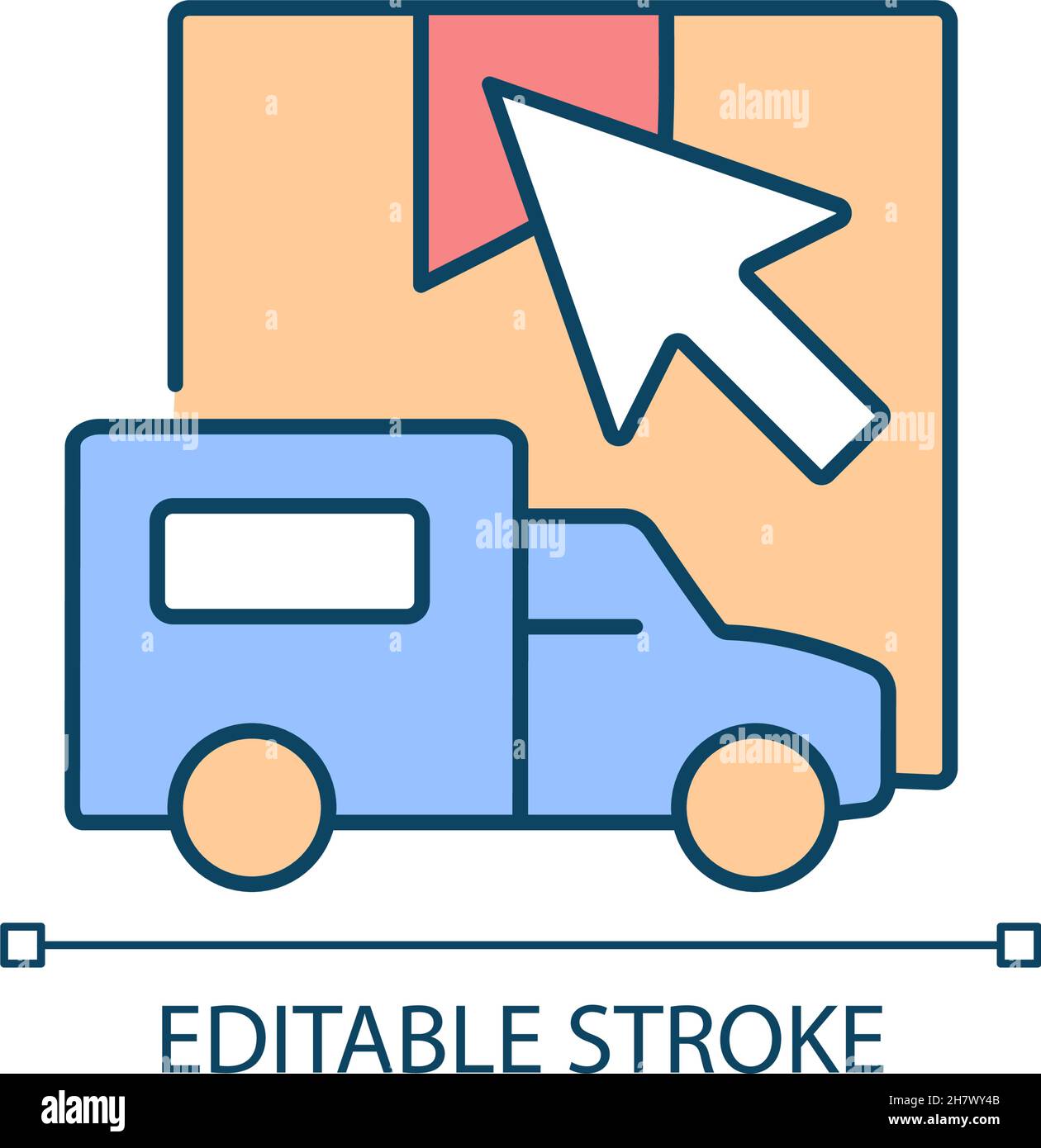 Request for delivery Stock Vector Images - Alamy