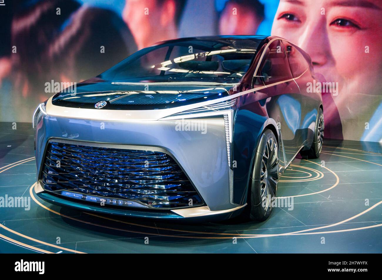 Buick GL8 Flagship concept for the next generation MPV on display at ...