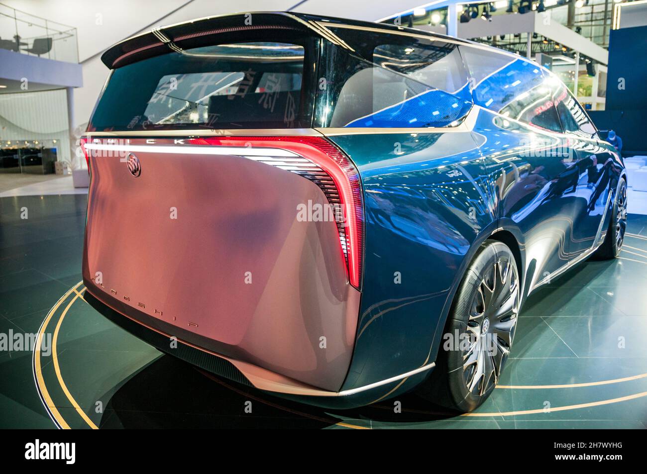 Buick GL8 Flagship concept for the next generation MPV on display at ...