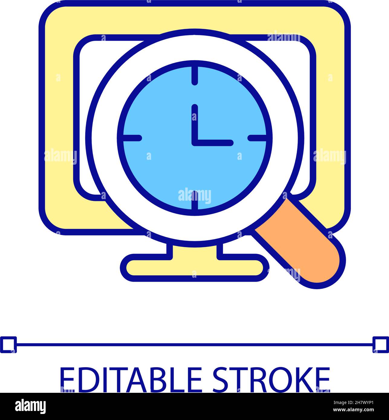 Employee time tracker hi-res stock photography and images - Alamy