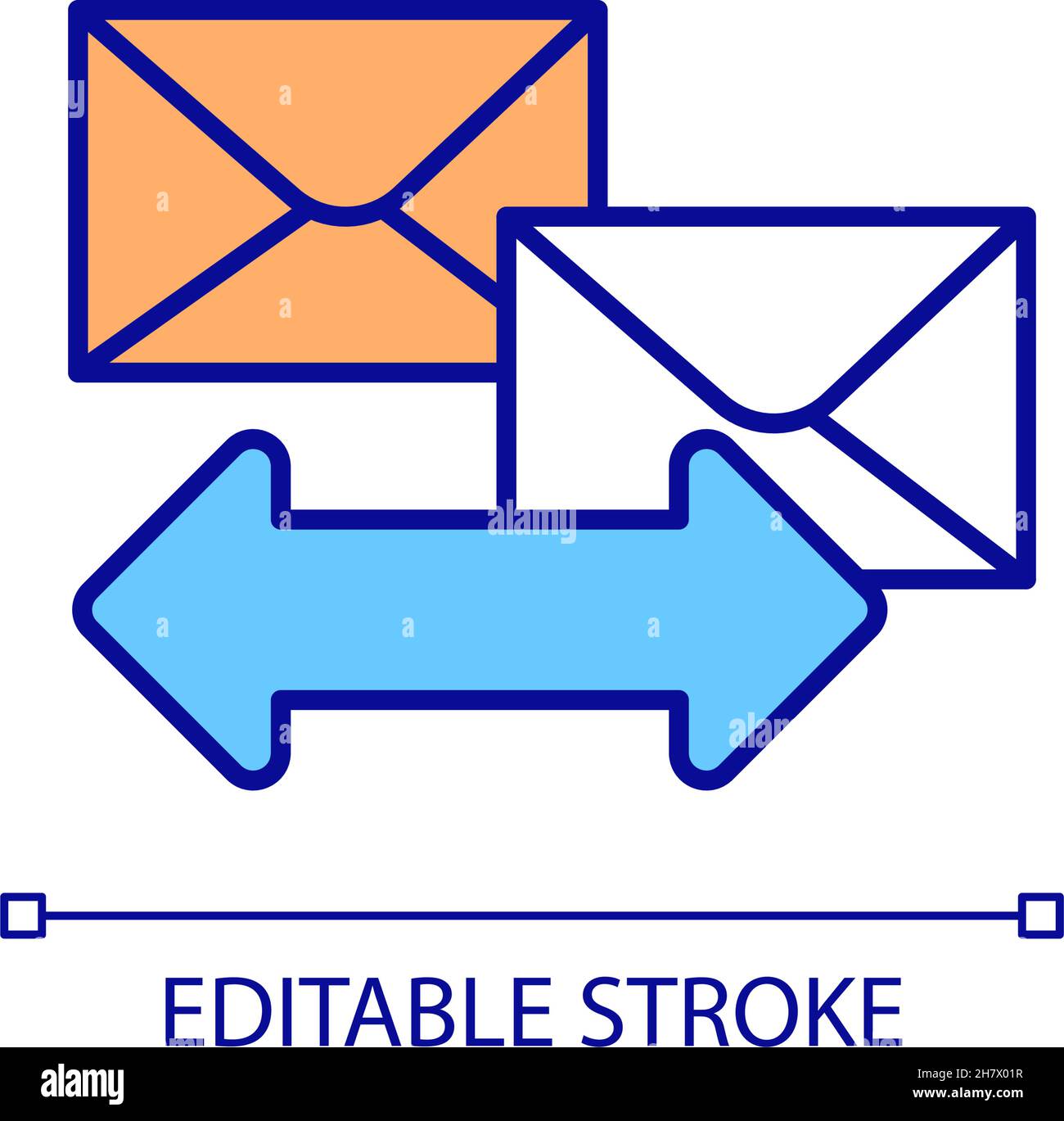 Effective communication cartoon Cut Out Stock Images & Pictures - Alamy