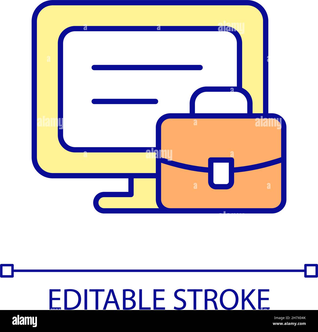 Digital work RGB color icon Stock Vector Image & Art - Alamy