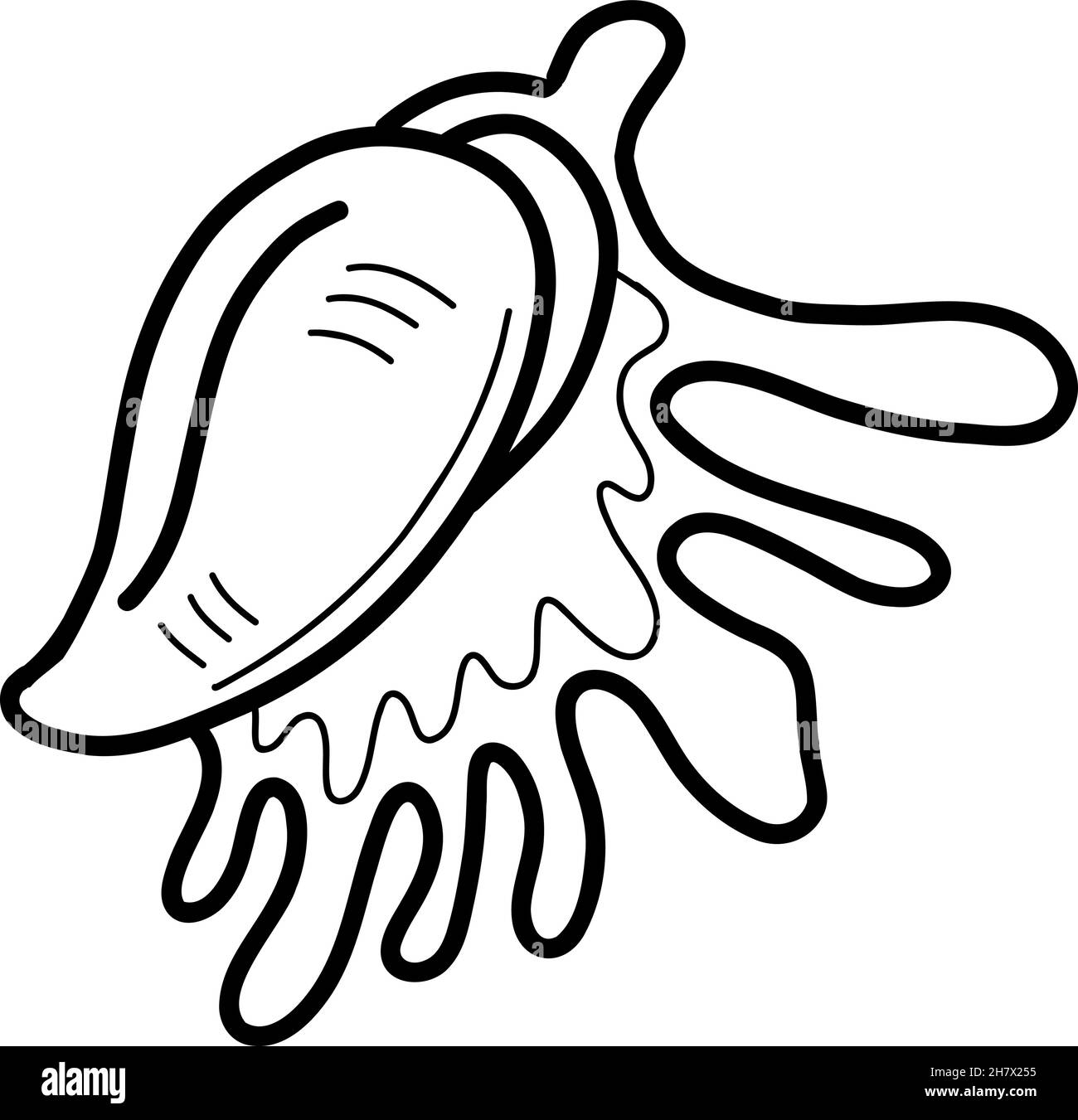 Conch logo hi-res stock photography and images - Alamy