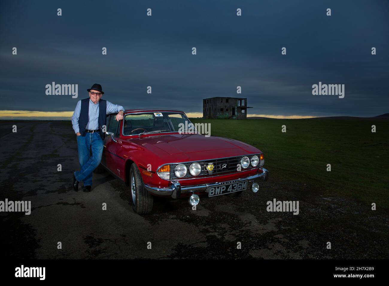 Triumph stag v8 engine hi-res stock photography and images - Alamy
