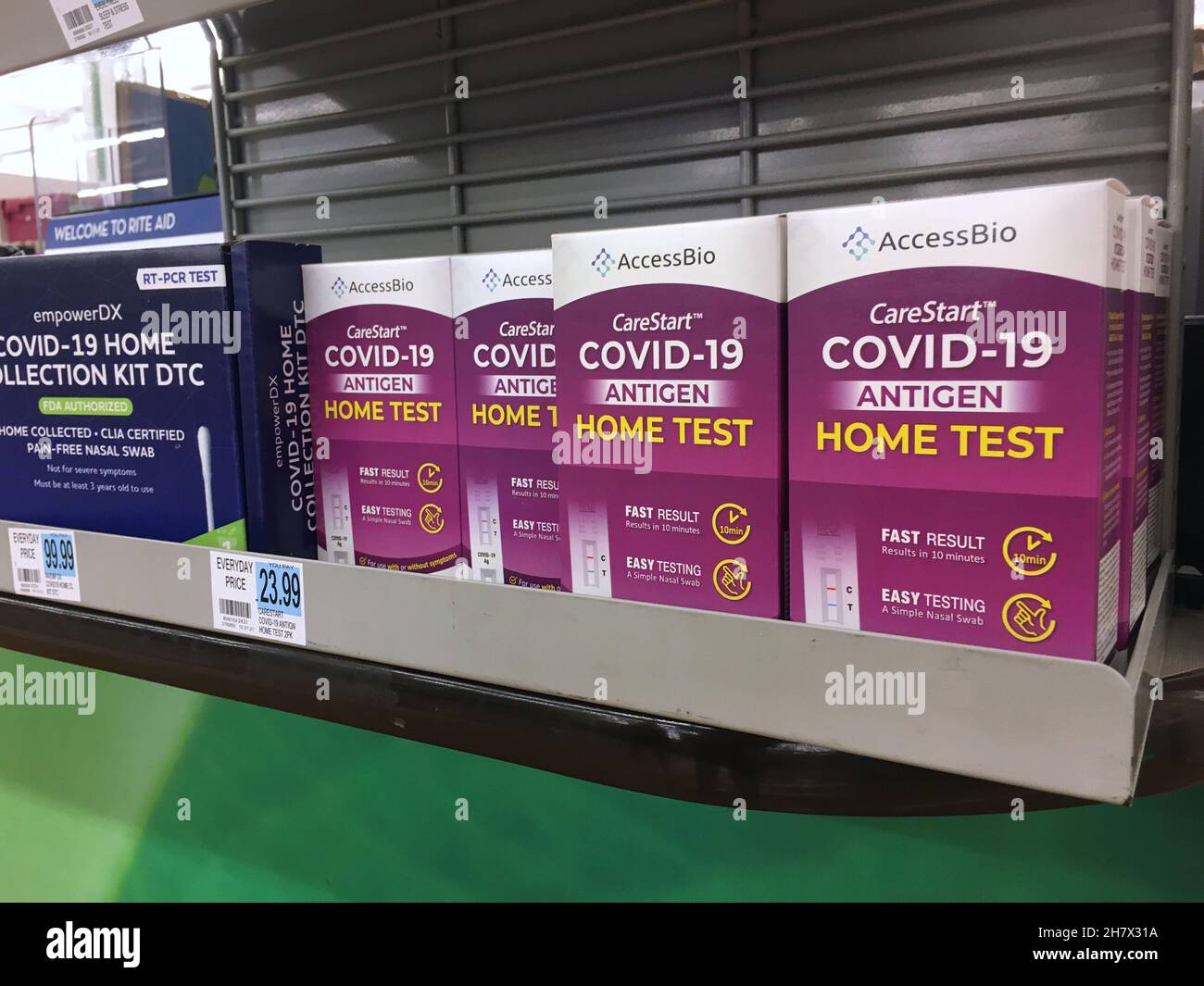 Antigen test boxes hi-res stock photography and images - Alamy