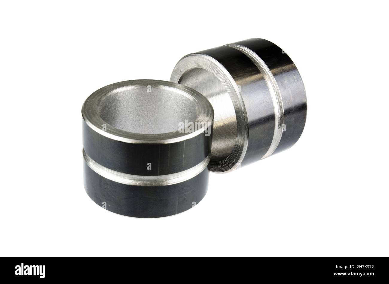 Rod bushing on isolated white background - Image Stock Photo - Alamy