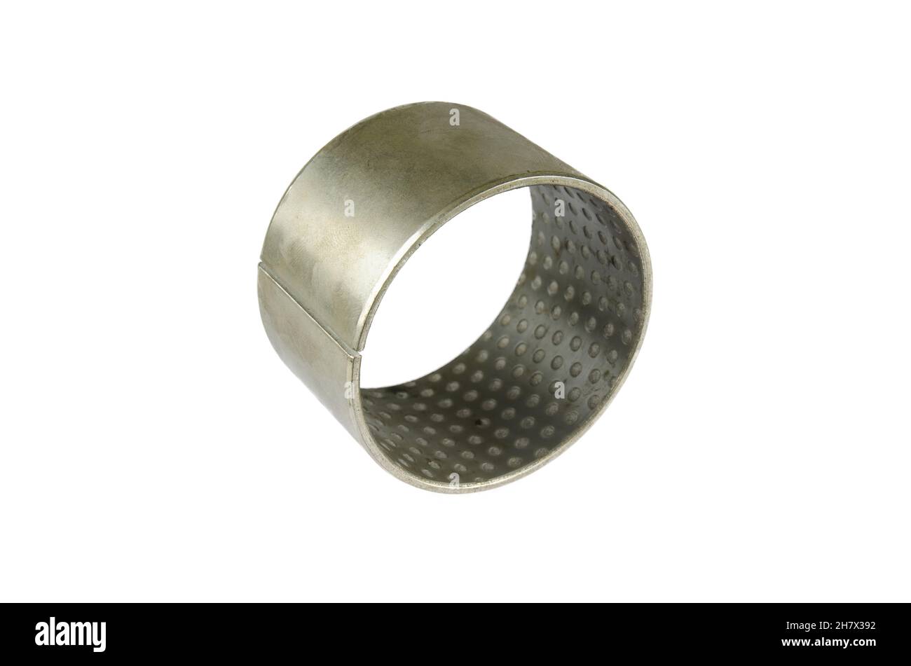 Rod bushing on isolated white background - Image Stock Photo - Alamy