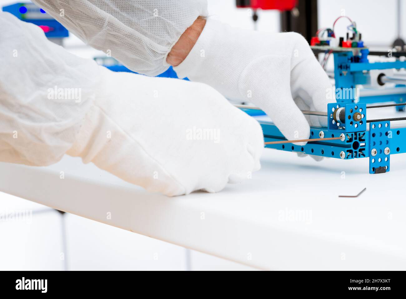 Precision instrument for photo-optical research in the laboratory of ...