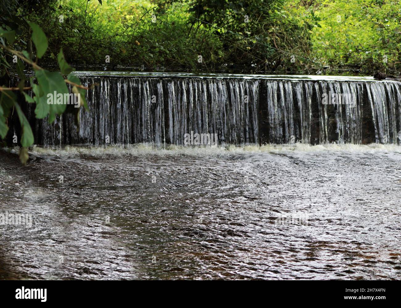 Excess water exits The view along the waterway is beautiful to look at ...