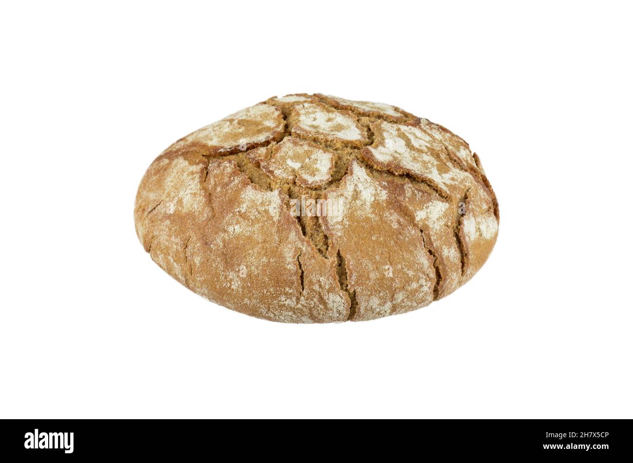 Large round loaf rye Cut Out Stock Images & Pictures - Alamy