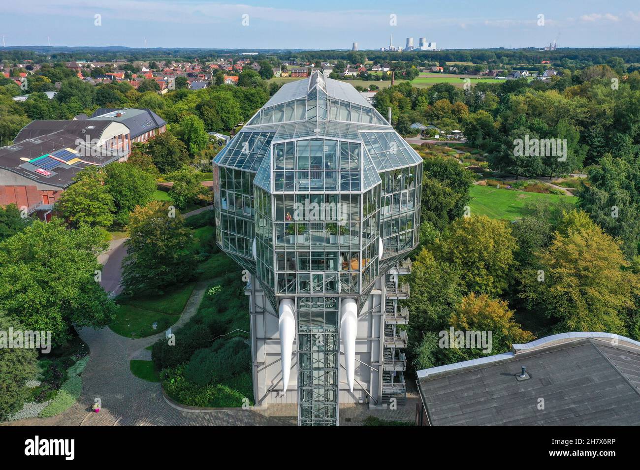 Hamm, North Rhine-Westphalia, Germany - The Maximilianpark of the ...