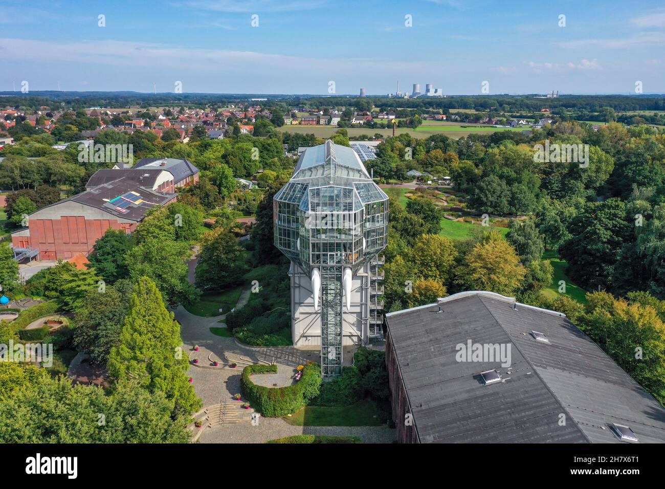 Hamm, North Rhine-Westphalia, Germany - The Maximilianpark of the ...
