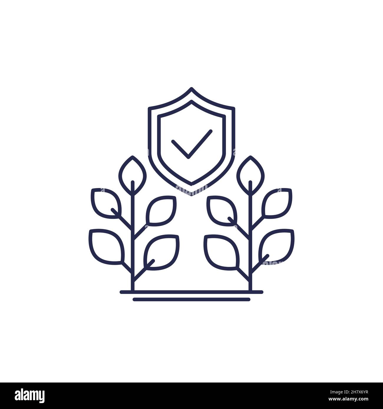 crop protection, agriculture line icon Stock Vector Image & Art - Alamy