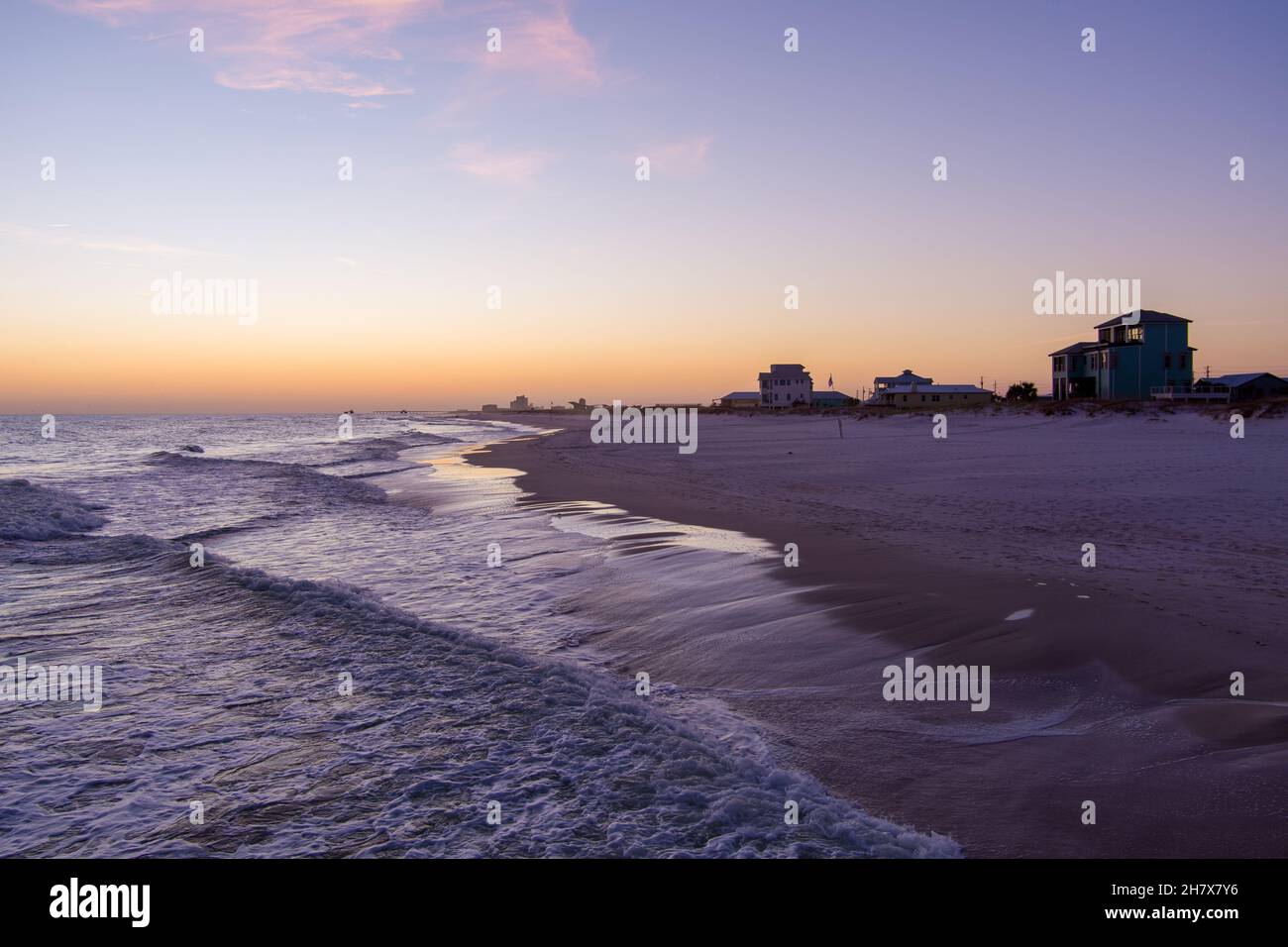 November sunset beach hi-res stock photography and images - Alamy