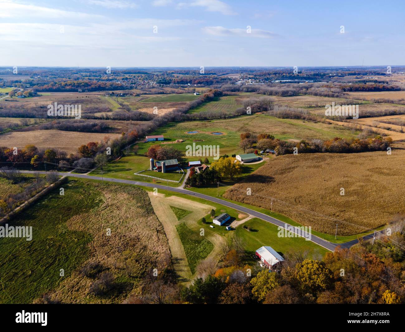 Drumlin aerial hi-res stock photography and images - Alamy