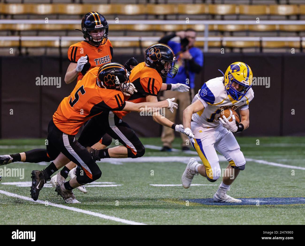 Football Action with Carey vs Kendrick High School at the Idaho State ...