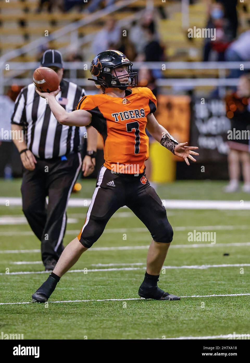 Football Action with Carey vs Kendrick High School at the Idaho State ...
