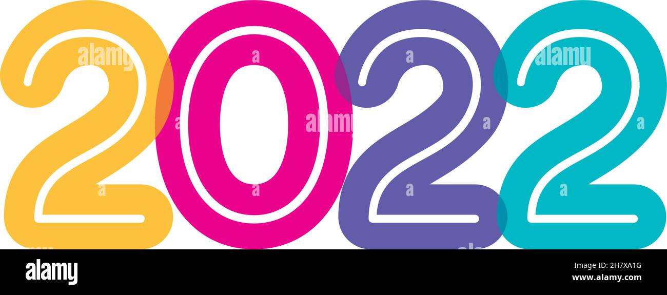 beautiful 2022 year design Stock Vector Image & Art - Alamy