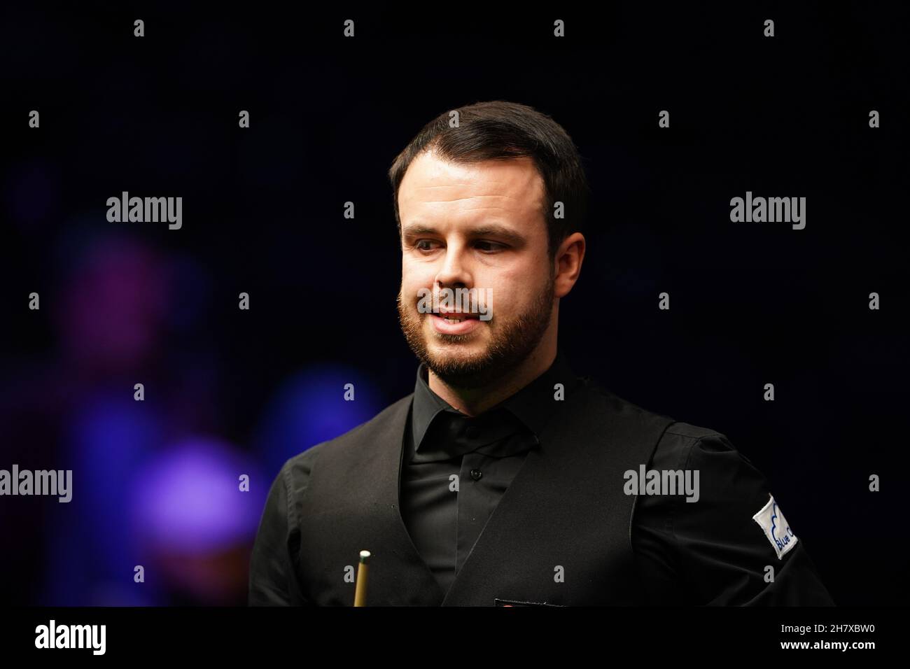 John Astley during his game against Neil Robertson on day three of the ...