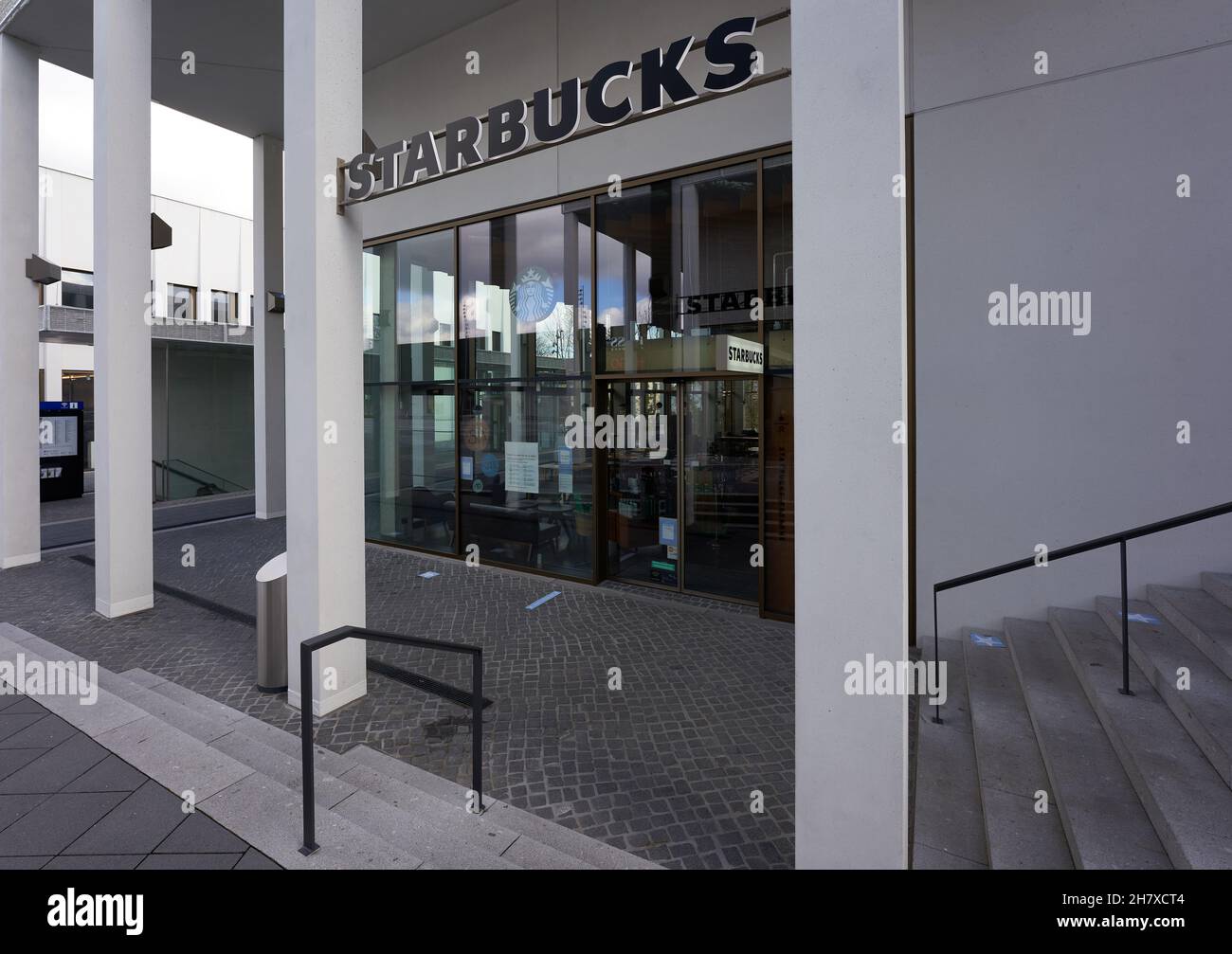 Metzingen, Germany - March 20, 2021: Starbucks coffee products and ...