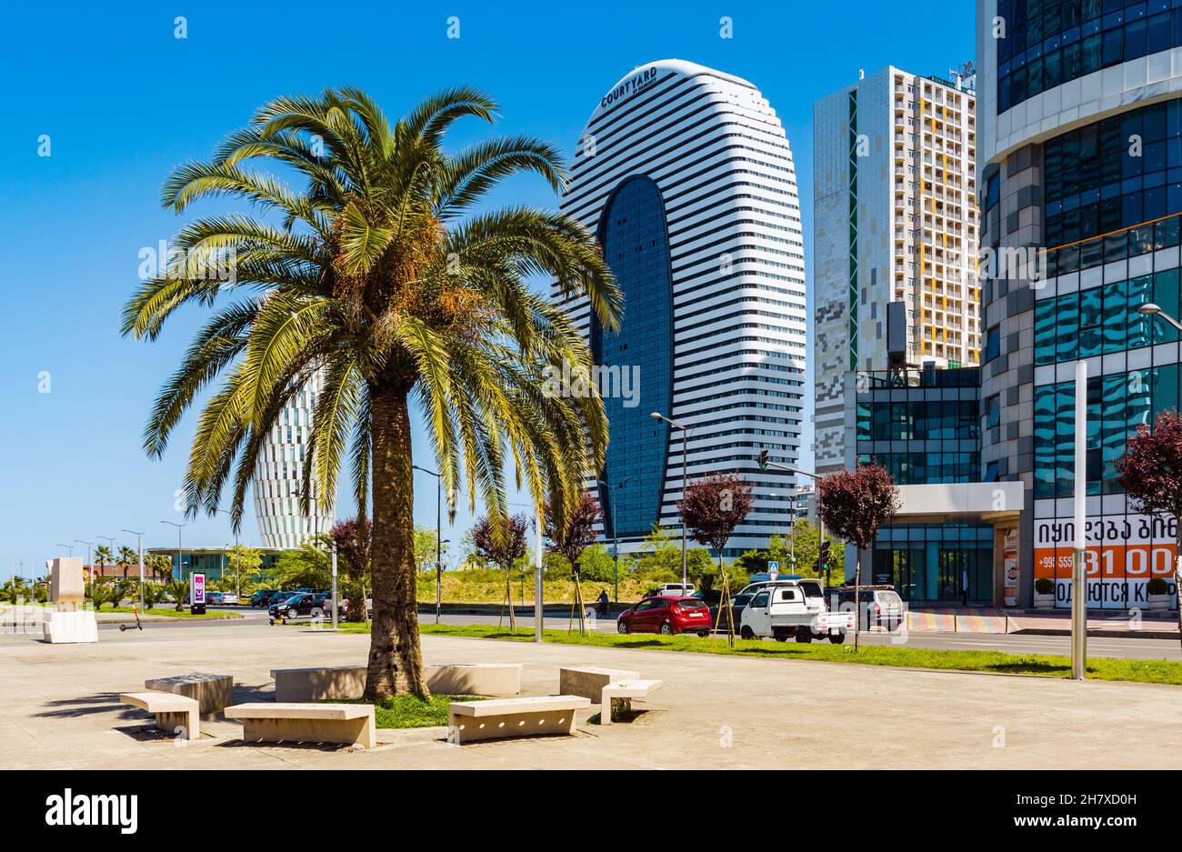 Buildings europe square batumi georgia hi-res stock photography and ...