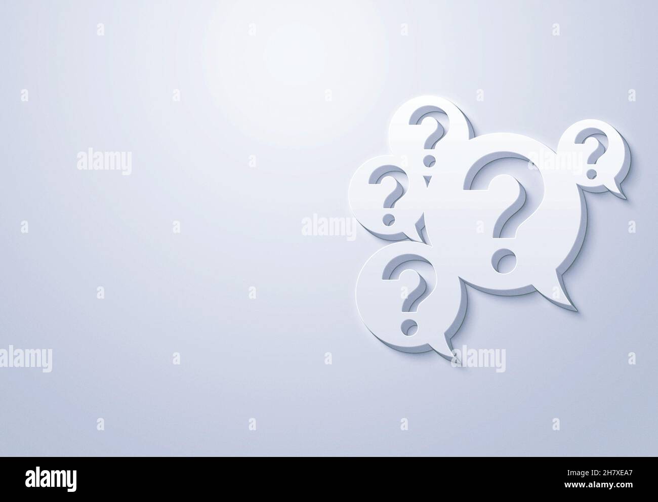 3d question marks Stock Photo - Alamy
