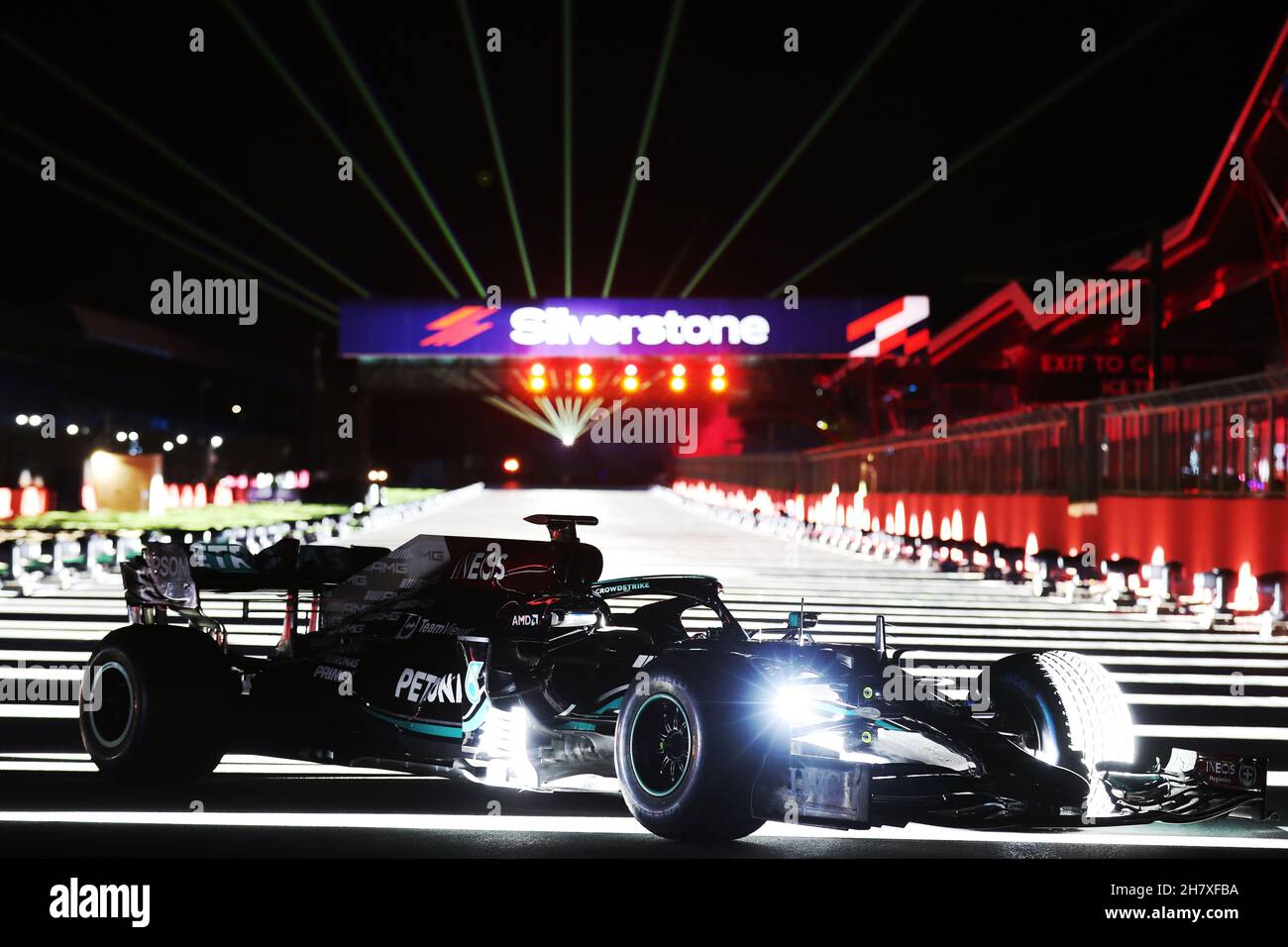 Anthony Davidson (GBR) Drives the Formula One Mercedes-AMG F1 W10 EQ ...