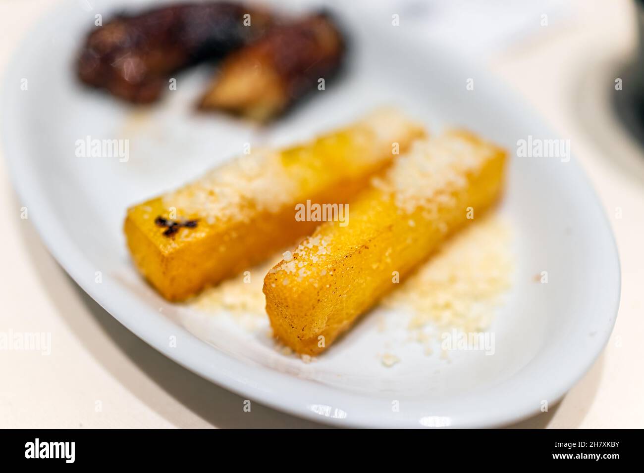 Brazilian steakhouse churrascaria serving rodizio style barbecued meats ...