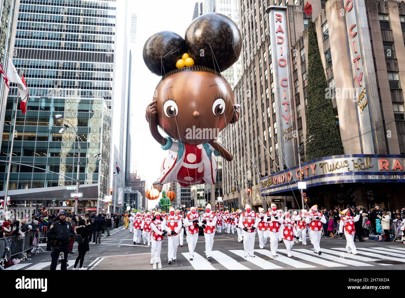 New York, USA. 25th Nov, 2021. The Ada Twist, Scientist balloon at the ...