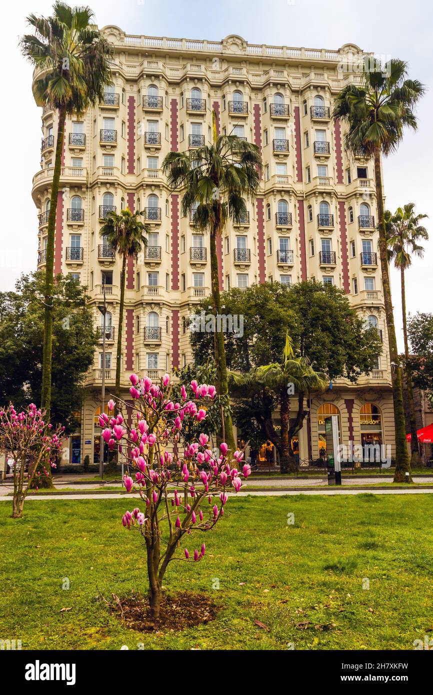 Beautiful buildings in the Old Town Stock Photo - Alamy