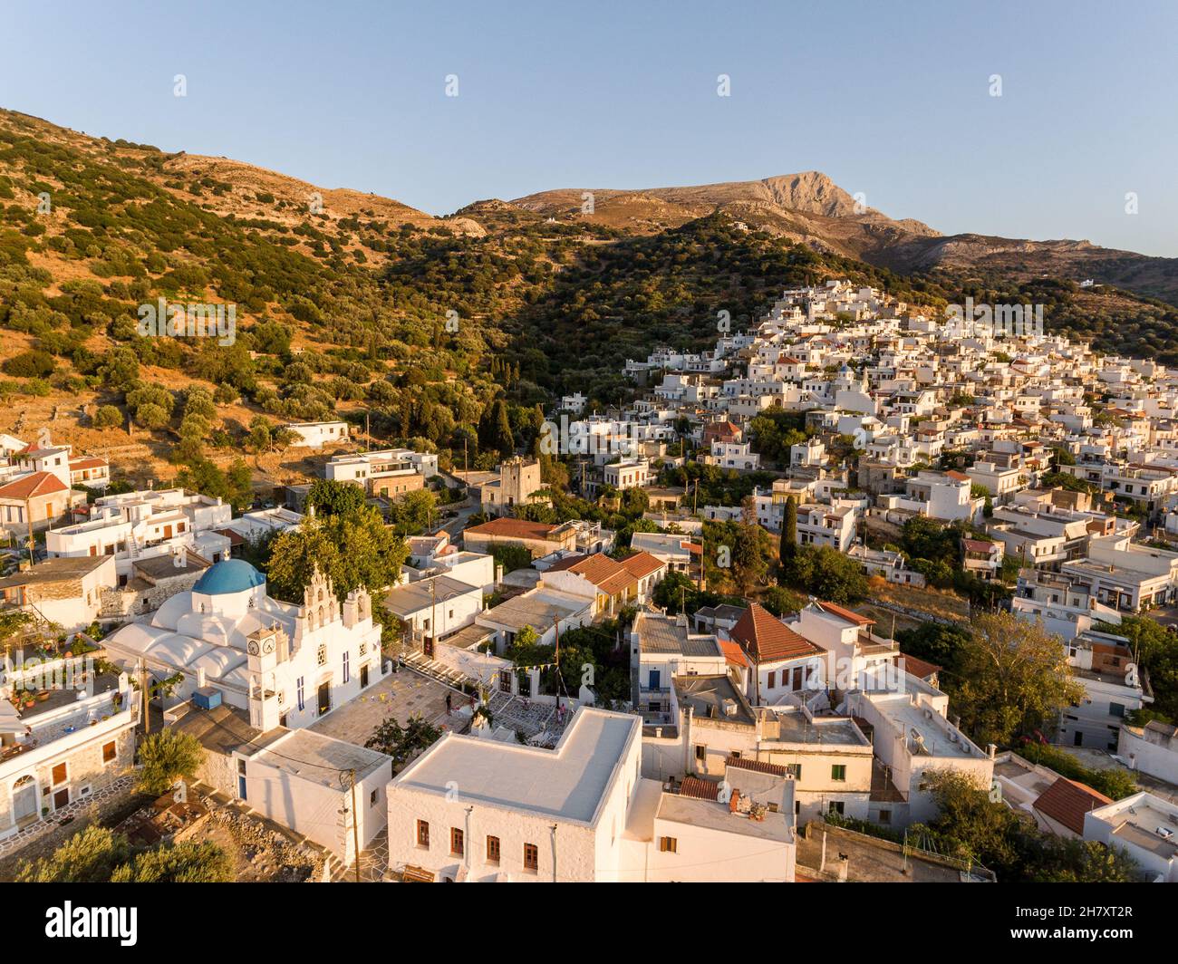 Greece naxos filoti tower hi-res stock photography and images - Alamy
