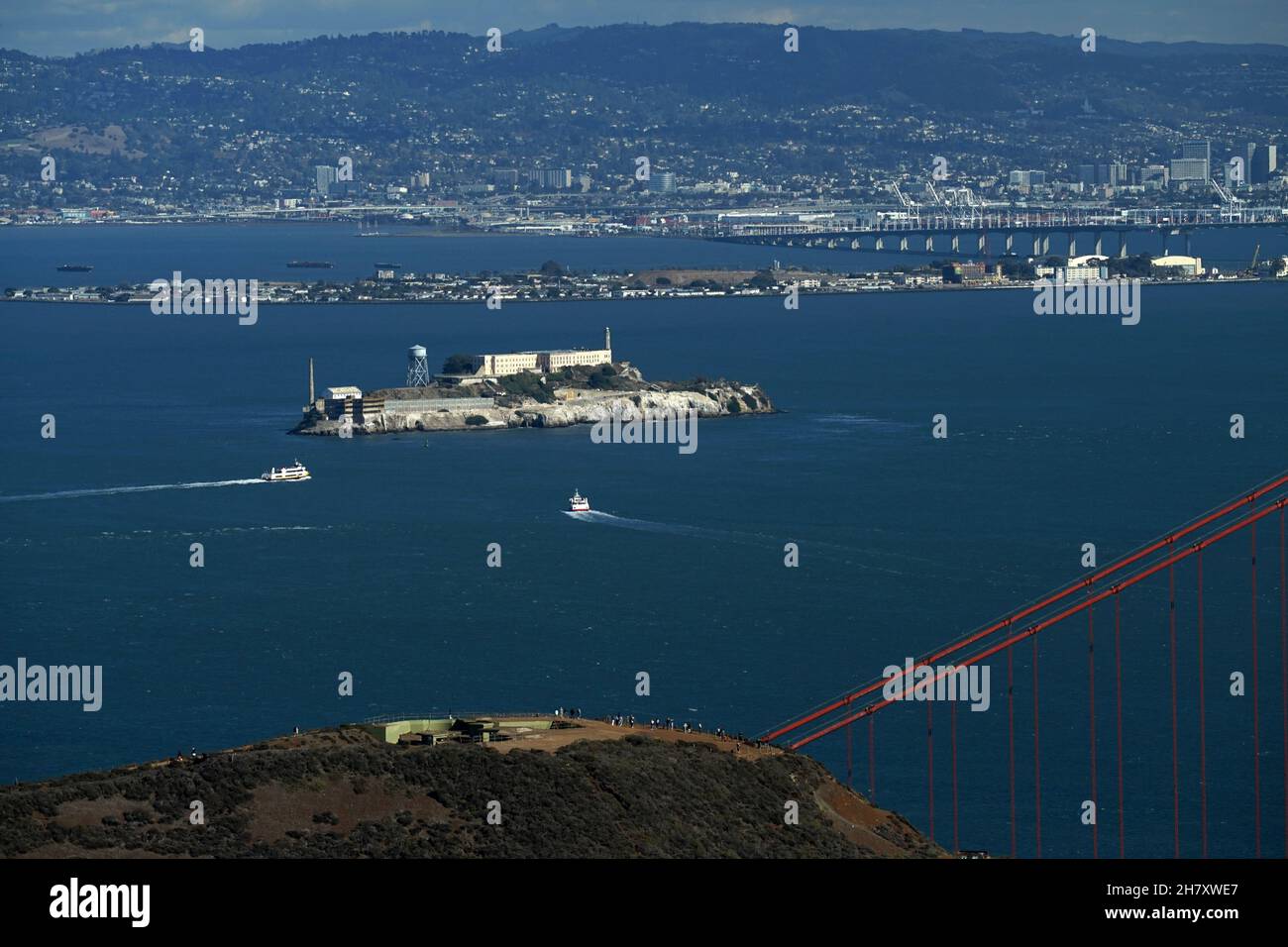 Alcatraz views hi-res stock photography and images - Alamy