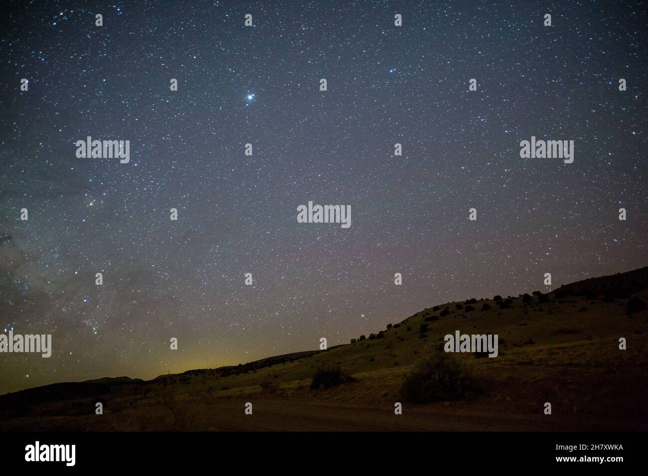New mexico night sky milky way hi-res stock photography and images - Alamy