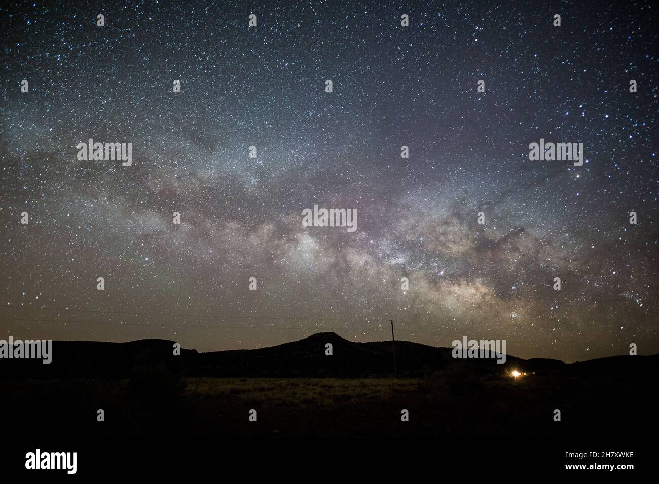 New mexico night sky milky way hi-res stock photography and images - Alamy