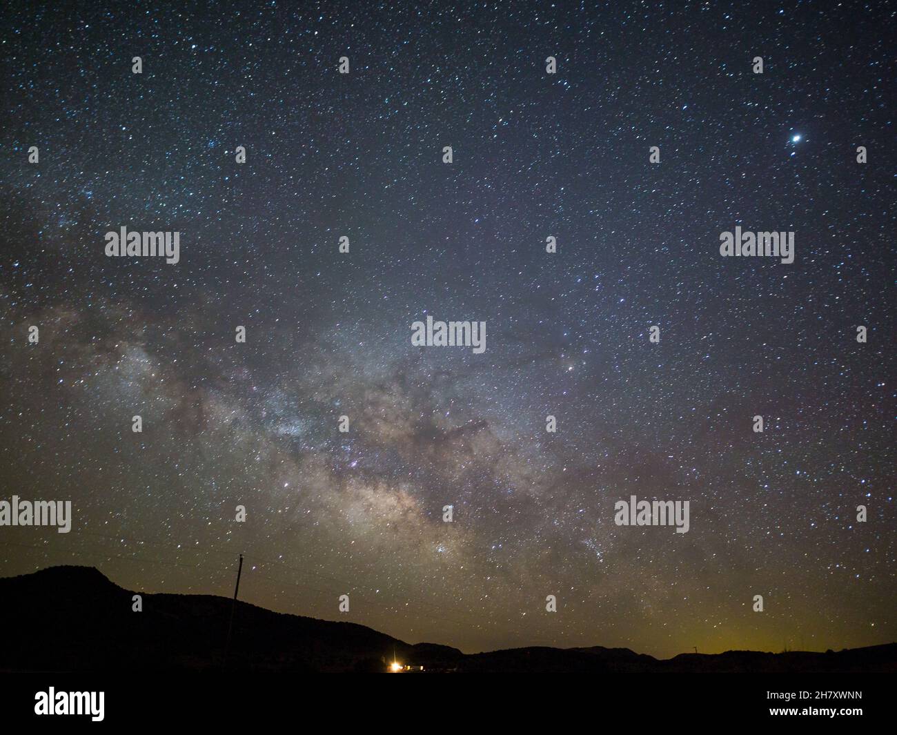 New mexico night sky milky way hi-res stock photography and images - Alamy