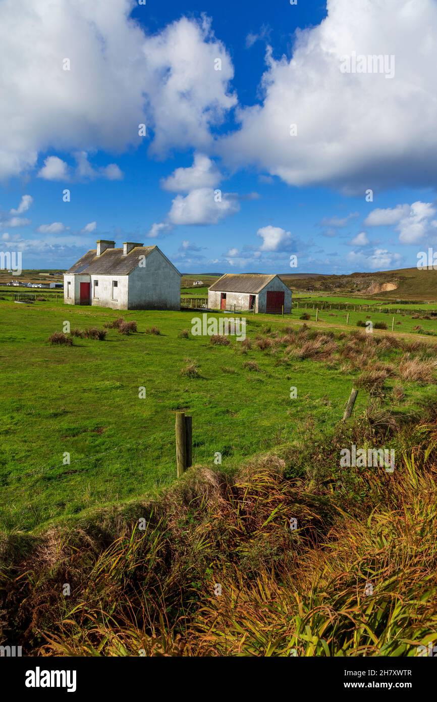 Farmhouse, Mullet Peninsula, County Mayo, Ireland Stock Photo - Alamy