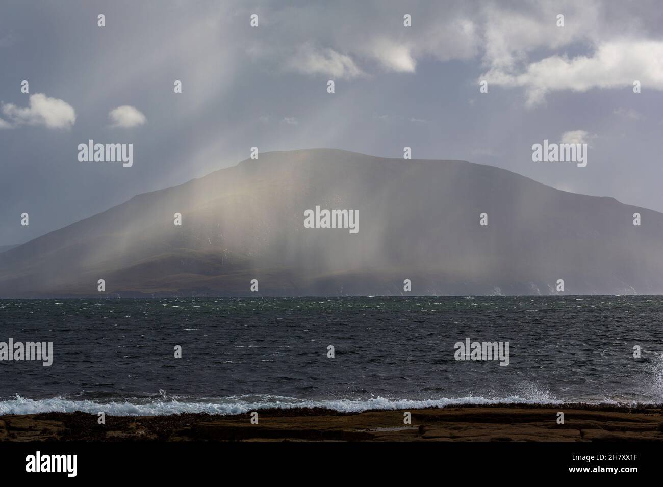 Blacksod Bay & Achill Island, Belmullet, County Mayo, Ireland Stock ...