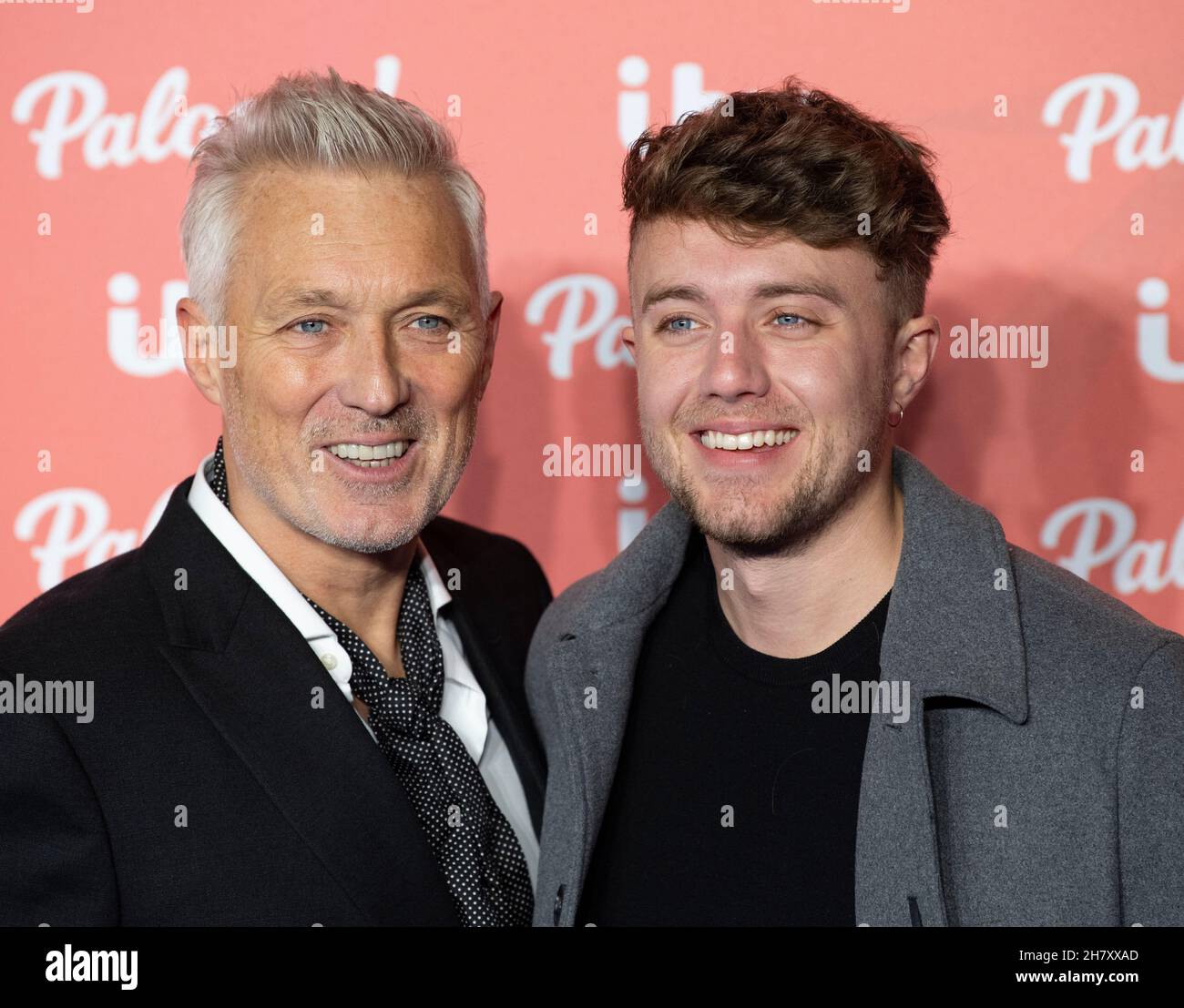 LONDON, ENGLAND - NOVEMBER 23: Martin Kemp and Roman Kemp attend ITV ...
