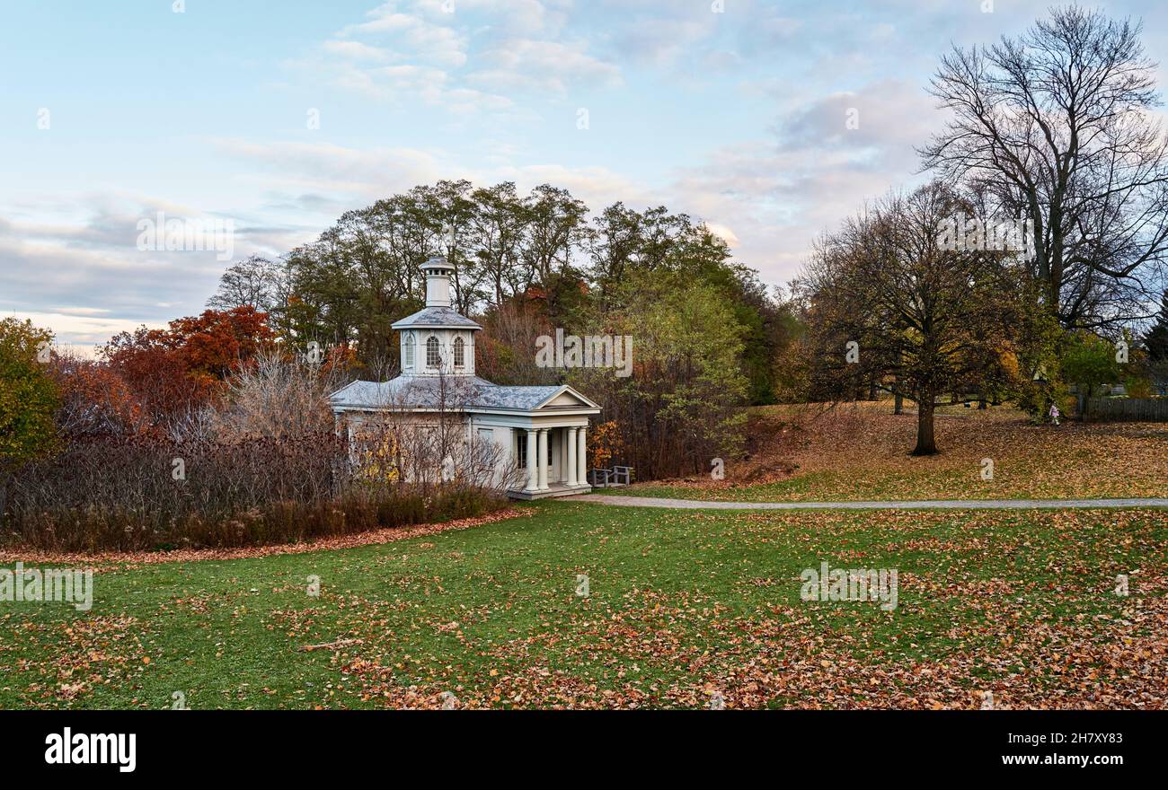 Dundurn Castle. Once home to Sir Allan Napier MacNab, railway magnate ...