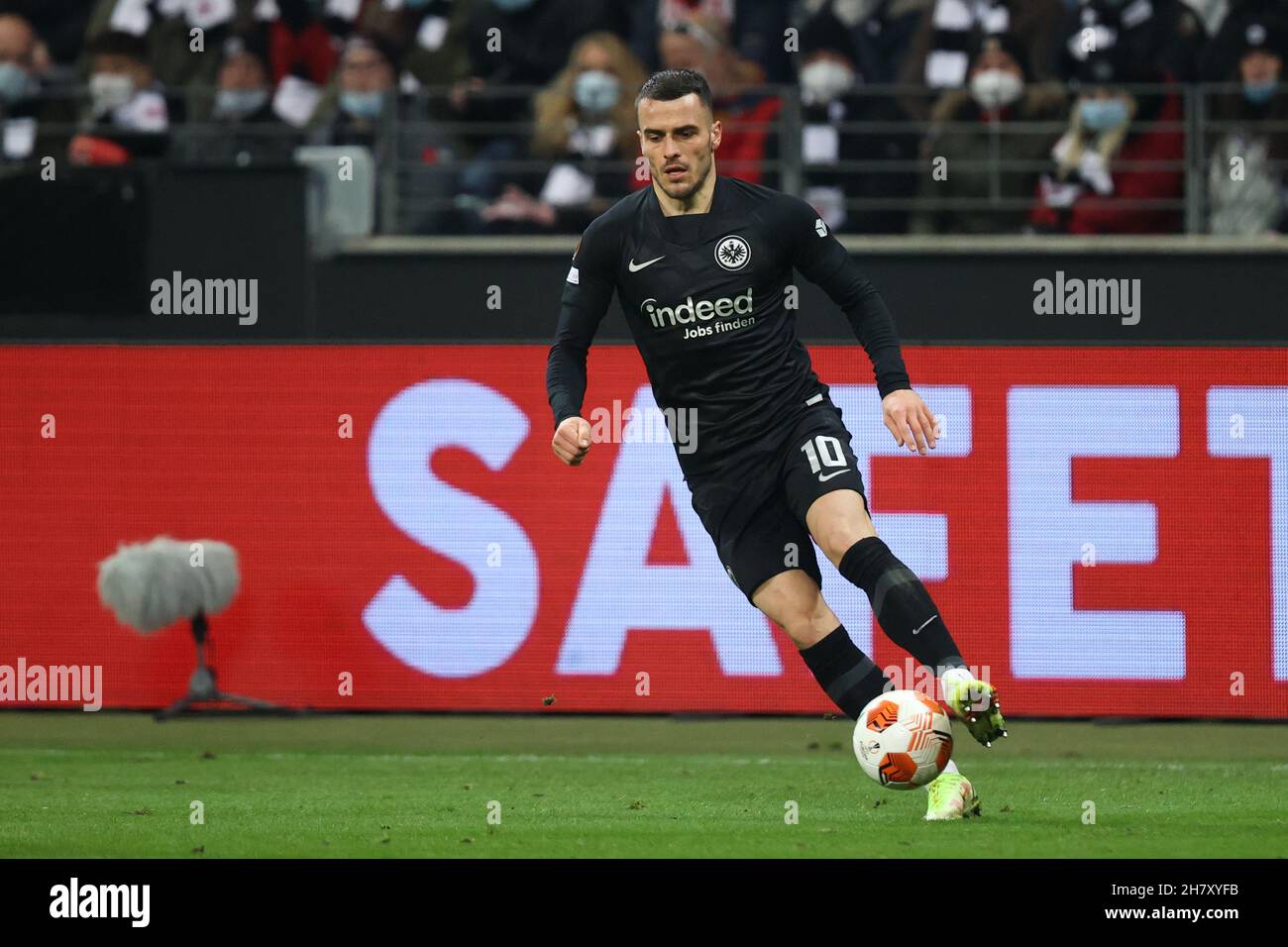 FRANKFURT AM MAIN, GERMANY - NOVEMBER 25: Filip Kostic of Eintracht ...