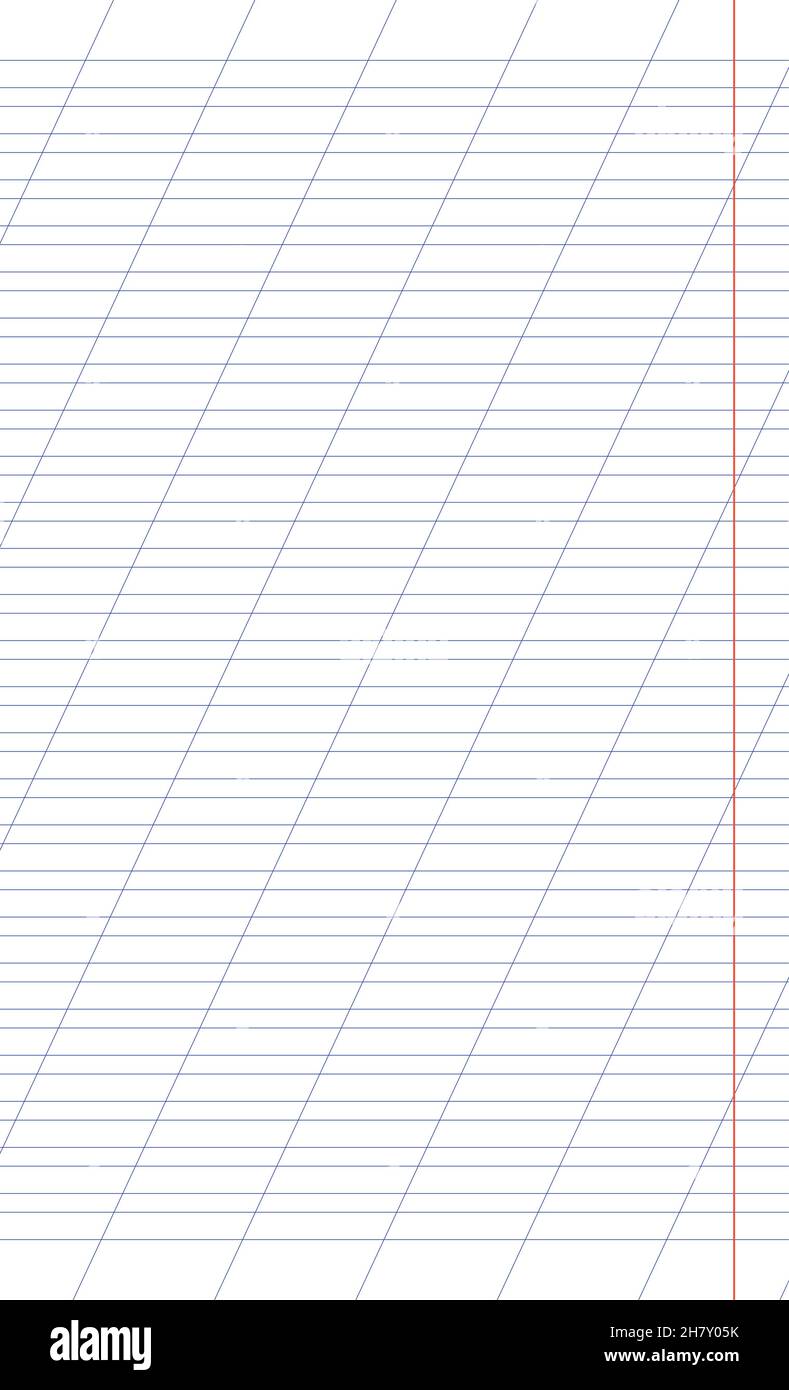 Graph paper. Printable lined grid paper with color horisontal, diagonal ...