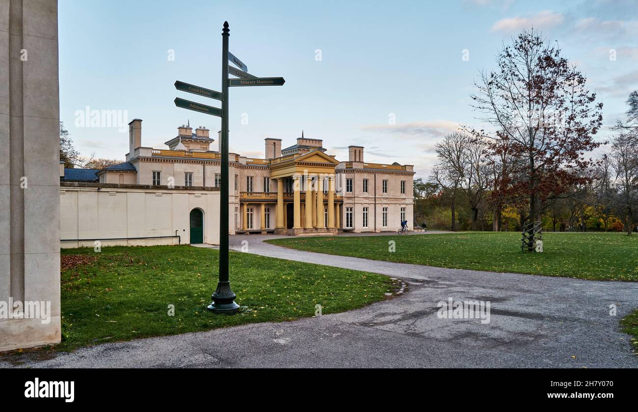 Dundurn Castle. Once home to Sir Allan Napier MacNab, railway magnate ...