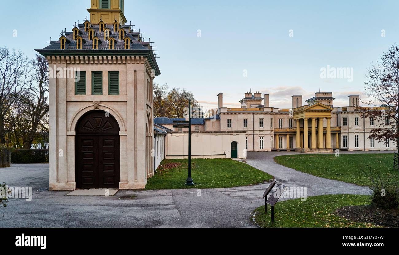 Dundurn Castle. Once home to Sir Allan Napier MacNab, railway magnate ...