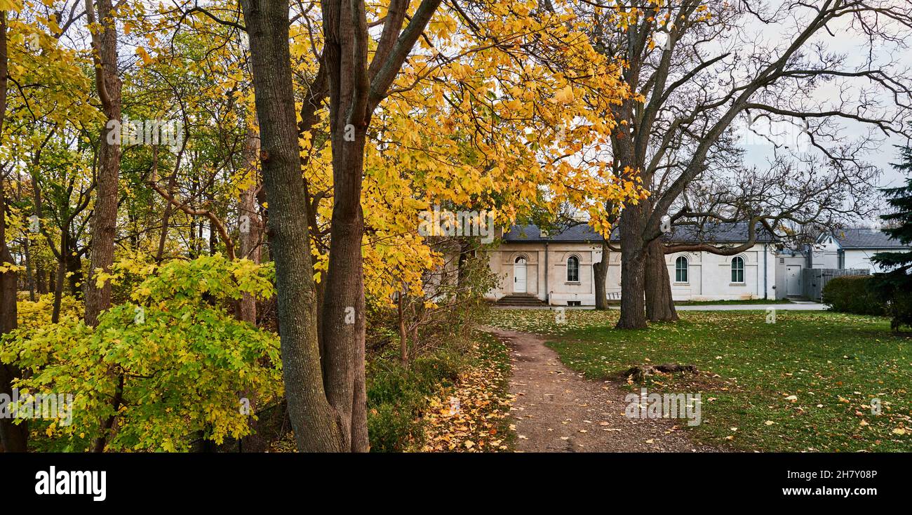 Dundurn Castle. Once home to Sir Allan Napier MacNab, railway magnate ...